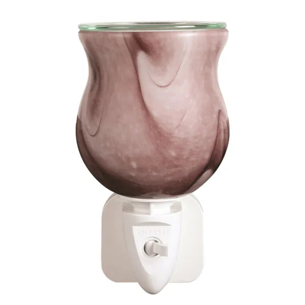 Aroma - Purple Swirl Plug-in Electric Wax Melter – Candles Plus